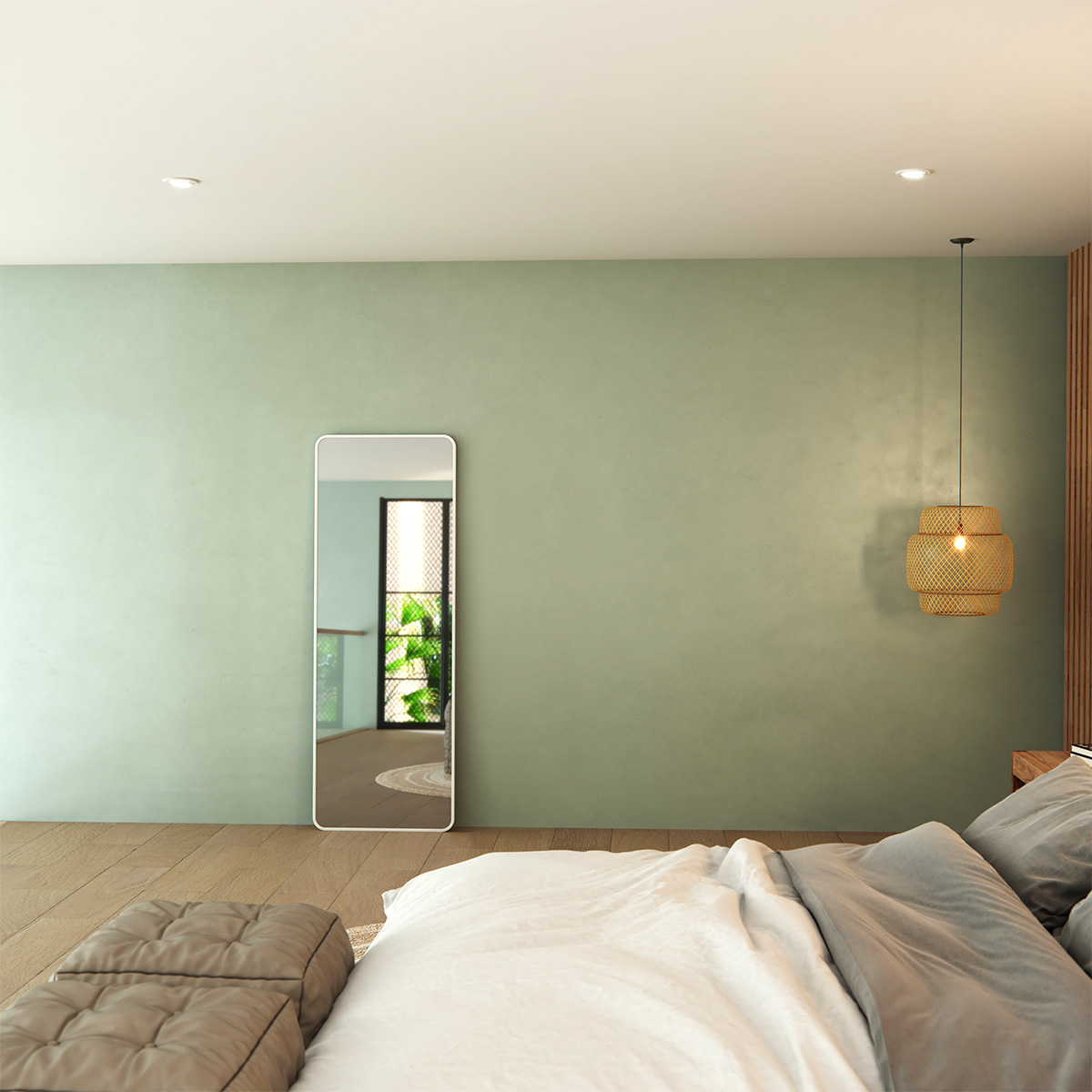 Trinity - Steel Frame Square Shape Mirror | GlassWarehouse.us