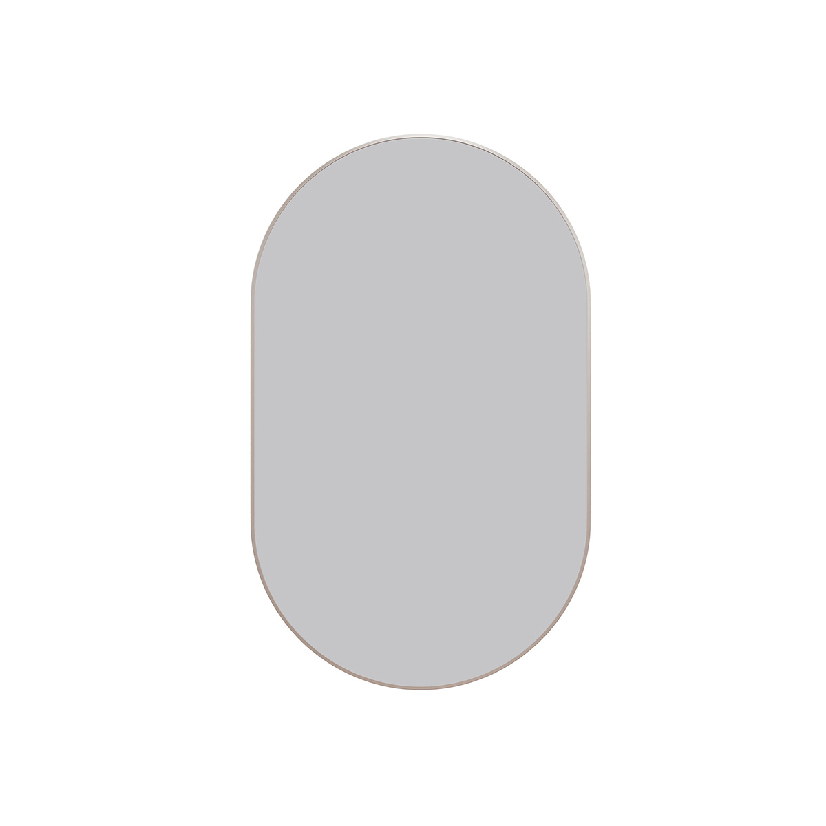 Inara - Steel Frame Pill Shape Mirror | GlassWarehouse.us