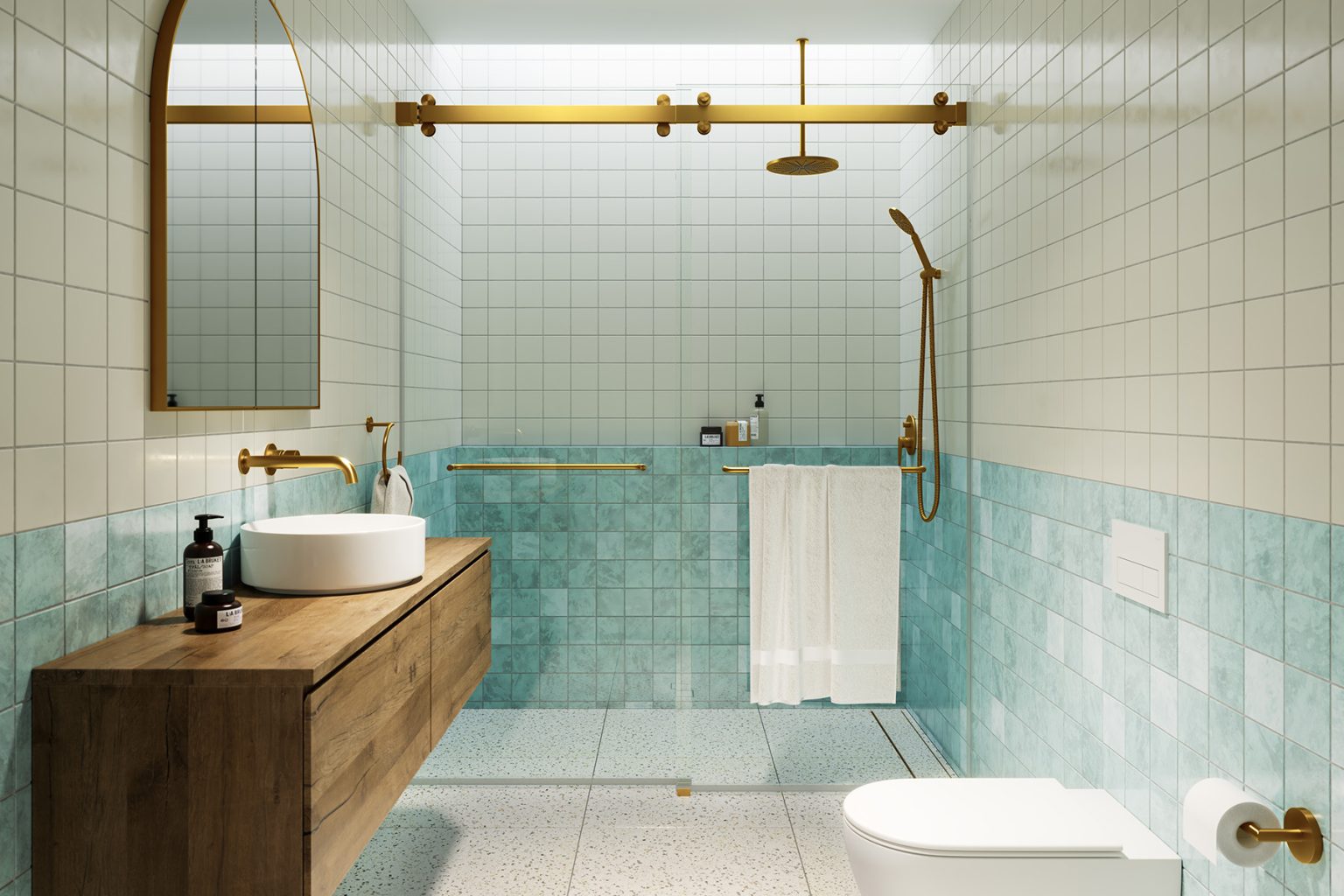 Polaris - Shower Double Bypass Slider - GlassWarehouse.us